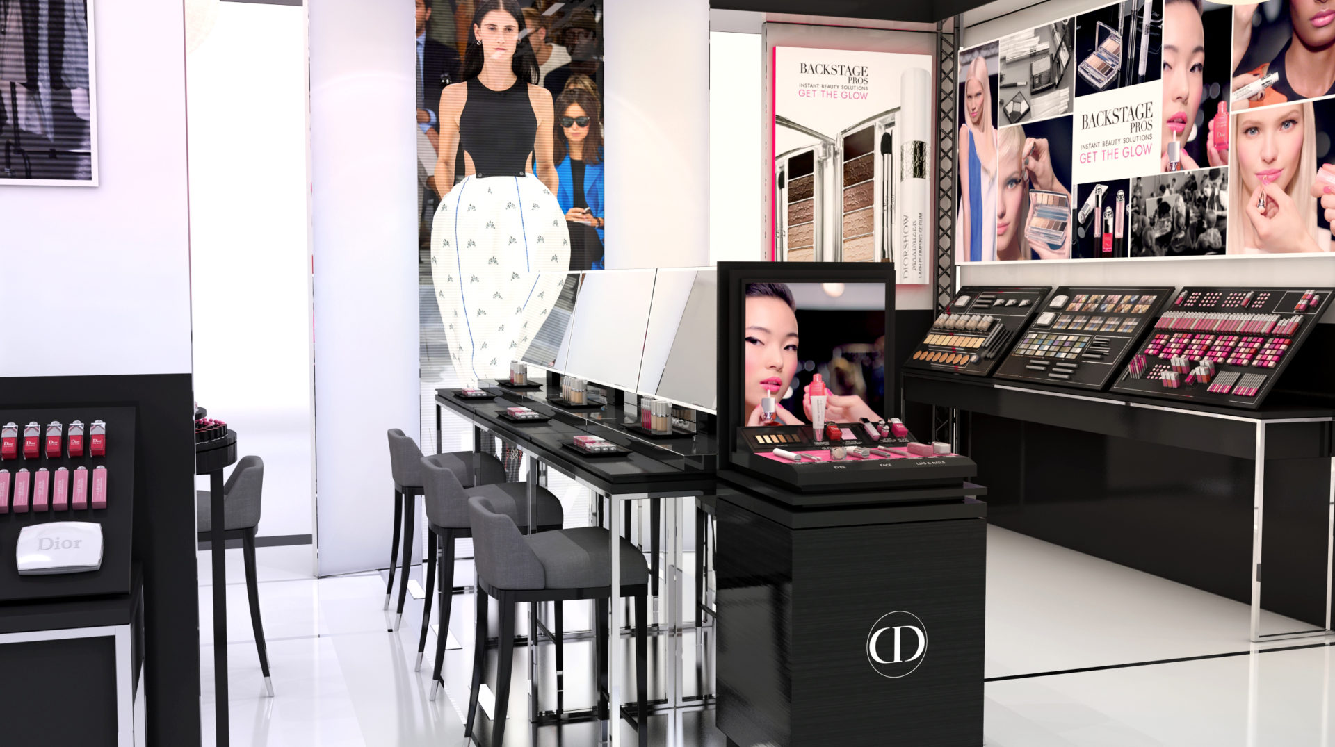 Dior Podium - Modeling Design